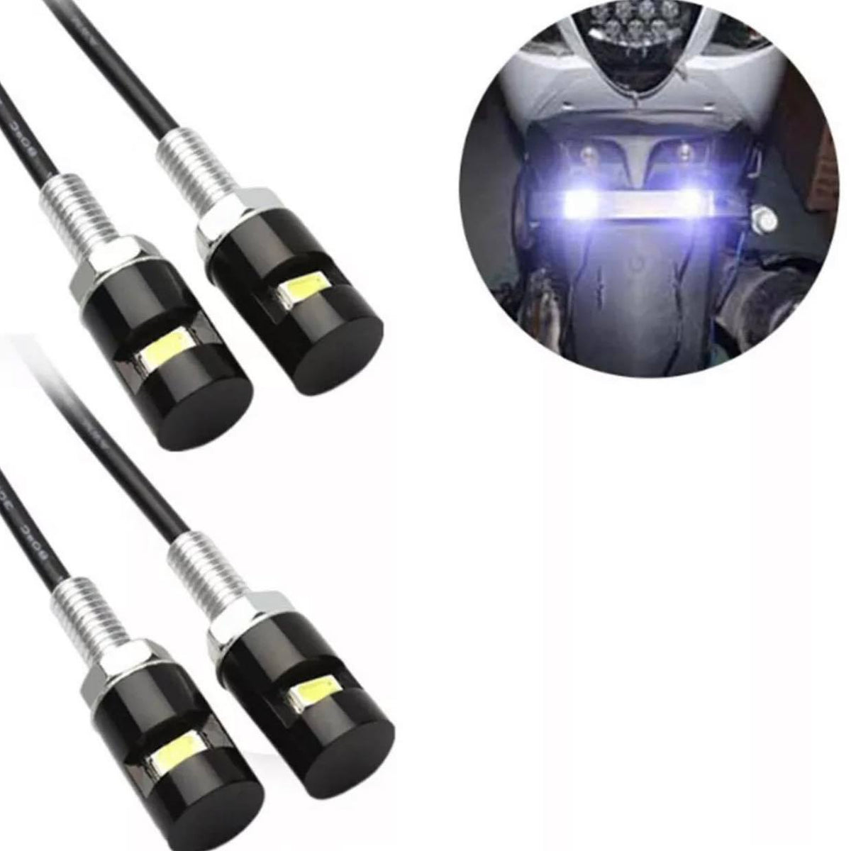 LED Number plate light (Single light) – Hayes MC